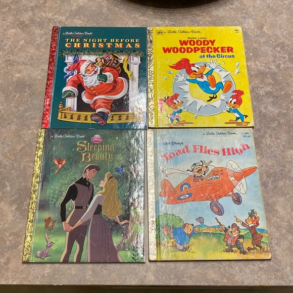 Other | Childrens Books Set Of 4 Little Golden Books | Poshmark